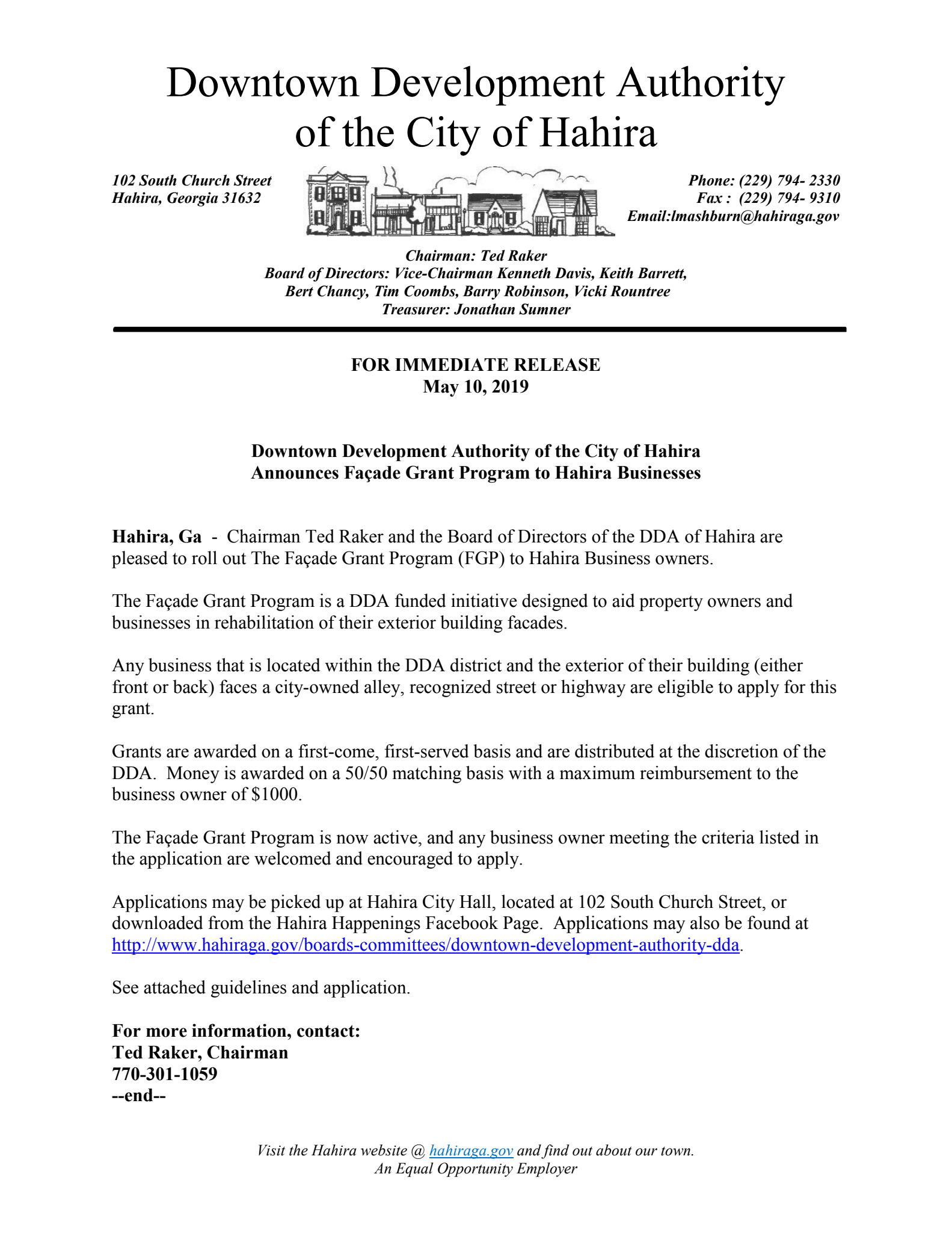 Downtown Development Authority (DDA)